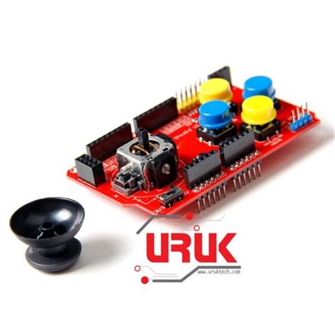 Joystick Shield Module Robotics Control For Arduino Uruktech