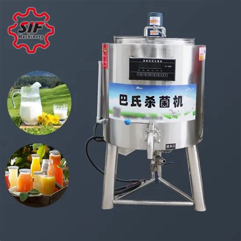 Milk Pasteurizing Machine And Pasteurizer Fruit Juice Pasteurization Machine Small Pasteurizer