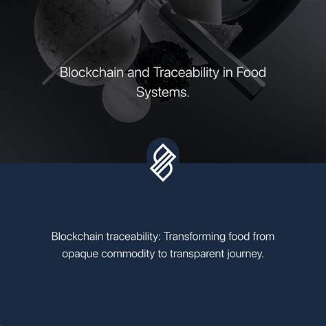 Blockchain And Traceability In Food Systems → Scenario