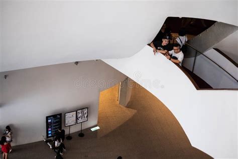 Interior View Of Taichung Metropolitan Opera House Editorial Photo