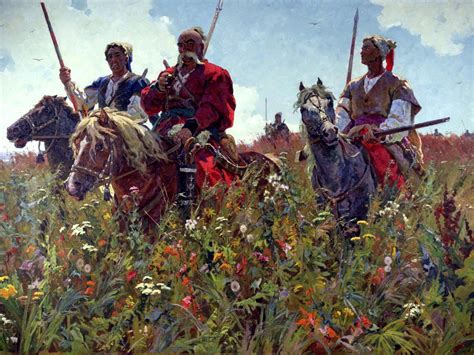 Описание картины тарас бульба соколов - 80 фото