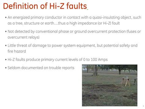 Ppt High Impedance Fault Detection On Rural Electrical Distribution Systems Powerpoint