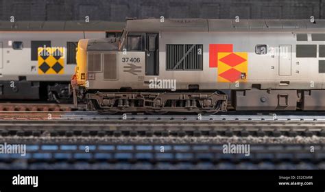 Class 37 Diesel Locomotive Distribution Sector Livery 00 Gauge Scale Class 37 Diesel Locomotive Distribution Sector Livery 00 Gauge Scale