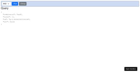 React Querybuilder Bootstrap Example Codesandbox React Querybuilder Bootstrap Example Codesandbox