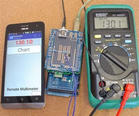 Interfacing Digital Multimeter Bt 90epc Via Usb Host Shield To Arduino