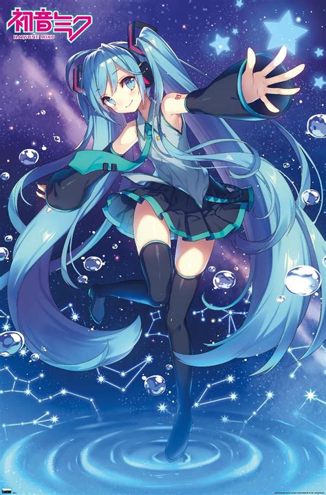 Hatsune Miku Stars Hatsune Miku Vocaloid Hatsune