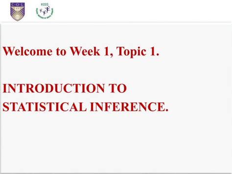 Ppt For 1 1 Introduction To Statistical Inference Ppt