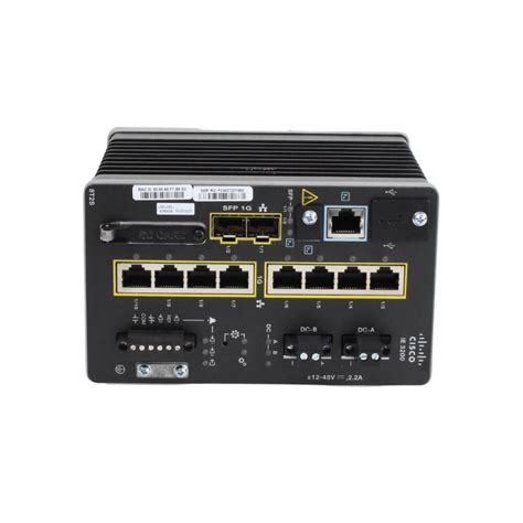 Cisco Catalyst Ie 3200 8t2s E Rugged 8 Port Poe Industrial Ethernet Network Essentials Switch