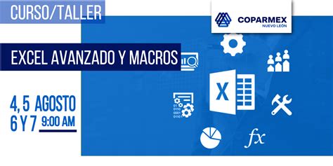 Cursotaller Excel Avanzado Y Macros Coparmex