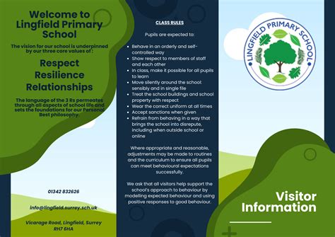 Visitor Information Lingfield Primary School A Personal Best School
