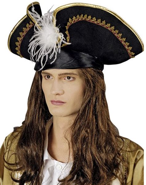 Chaks Piratenhoed Met Hoofdband Zwart Voor Volwassenen Verkleed