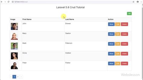 Laravel 58 Insert Update And Delete Crud Tutorial Youtube