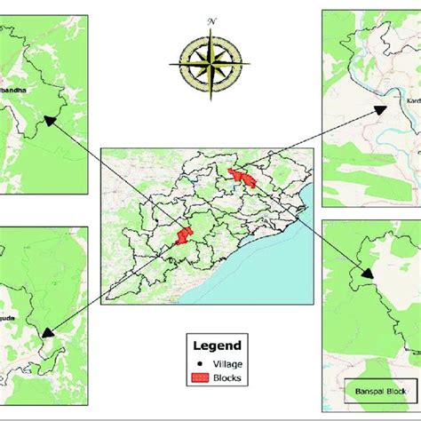 Mapping Of Selected Blocks In Odisha Download Scientific Diagram