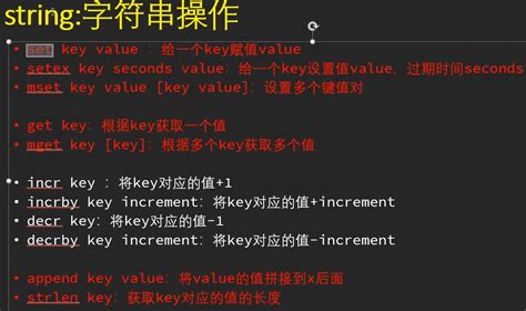 Redis的数据类型及操作 Csdn博客