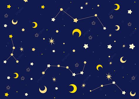 귀여운 별 배경 별이 빛나는 배경 스타 배경 타일 원활한 배경 일러스트 및 사진 무료 다운로드 Pngtree