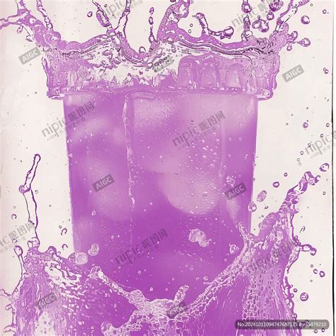 Ai创作图紫色梦幻流体画 葡萄味冰块设计 细胞流体画 汽泡水彩页 紫色玻璃水滴 幻紫冷饮 抽象果汁素材 水晶葡萄苏打 紫色水彩泼墨背景 紫色水珠底纹 葡萄氧气泡水 葡萄苏打水 流体画图片 水珠