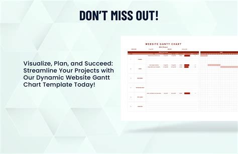 Website Gantt Chart Template In Excel Google Sheets Download Template Net