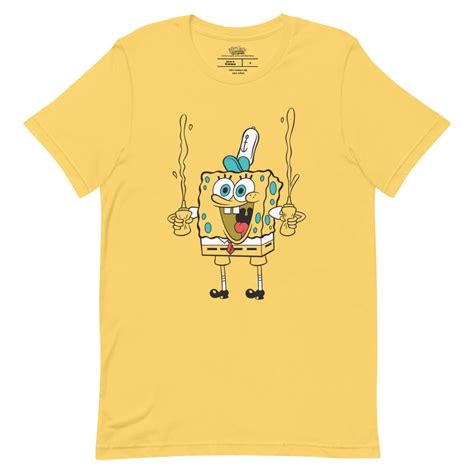 Spongebob Squarepants Mustard Unisex T Shirt Paramount Shop