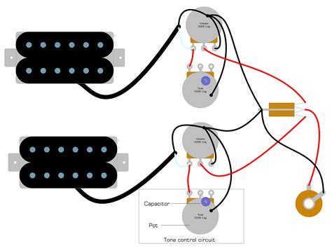 Wiring Diagram For Guitar Tone Control Circuit Circuit Diagram