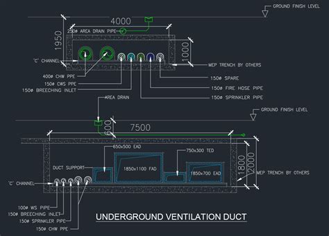 Fresh Air Duct Dwg