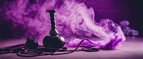 Purple Smoke Background Hookah Fog Hookah Fog Effe Created With The