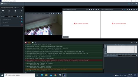 L Intel Real Sense Viewer Depth Sensing No Stream Available When Depth Module Is Enabled