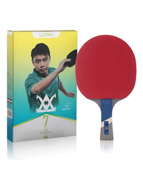 Paleta Tenis De Mesa Loki 7 Estrellas Línea Premium Ath