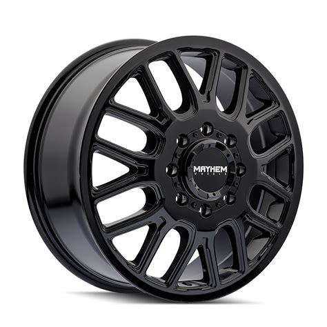 Mayhem Cogent Dually 17x65 8x200 Gloss Black Ess K Customs Ess K