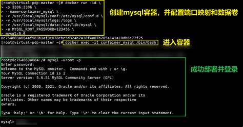 docker 05 使用docker部署mysql并配置端口映射 docker mysql配置映射 csdn博客