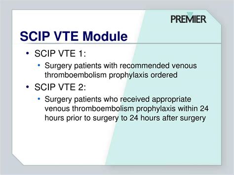 Ppt Scip Surgical Care Improvement Project A National Quality