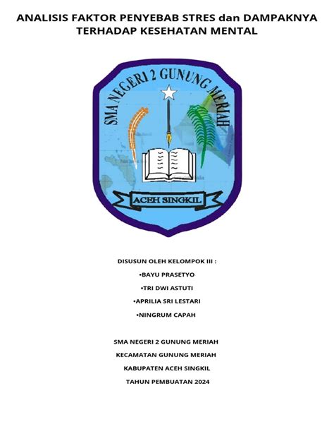 Alisis Faktor Penyebab Stres Pada Siswa Siswi Dan Dampaknya Terhadap Keseha 20240224 175151
