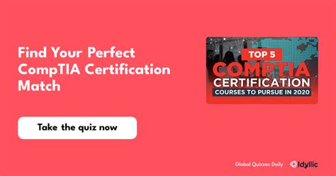 Find Your Perfect Comptia Certification Match
