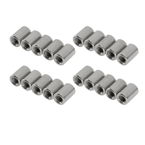 Tuerca De Acoplamiento Tuercas De Conector 20 Piezas Rosca Hembra Para