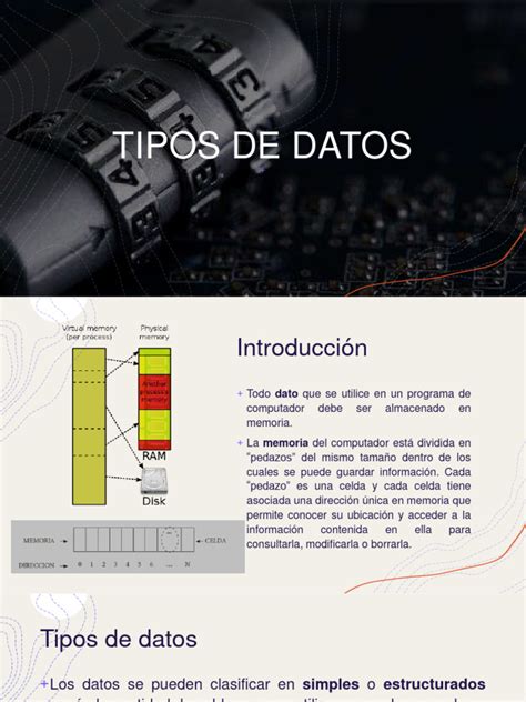 03 Tipos De Datos Pdf