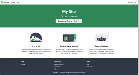 用 Docusaurus 创建属于自己的博客 Geunis Blog