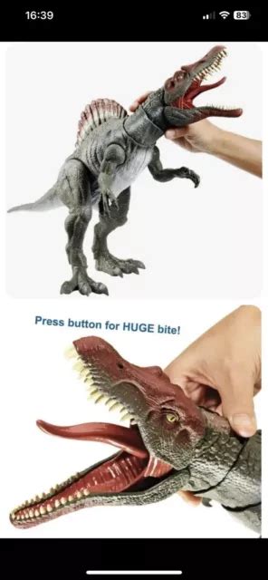 Jurassic World Spinosaurus Toy Legacy Collection Extreme Chompin Toy