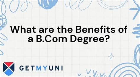 What Are The Benefits Of A Bcom Degree Getmyuni