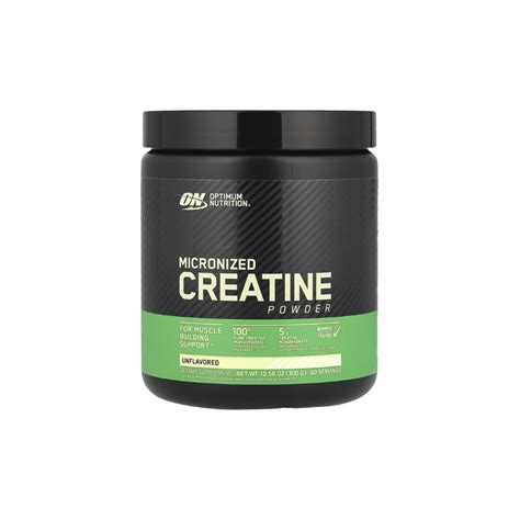 Optimum Nutrition Micronized Creatine Powder Pure Creatine Monohydrate Formula 300g Gofit