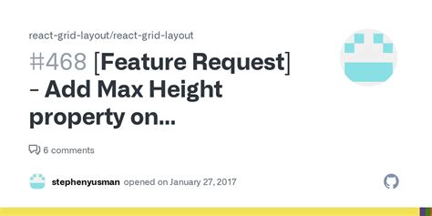 Feature Request Add Max Height Property On Reactgridlayout