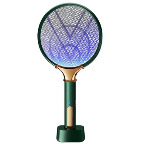 Itopfox Indoor Rechargeable Electric Mosquito Racket Killer Electric Fly Swatter Cordless Bug