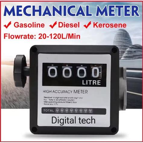 Jual Flow Meter Solar 1 Inch Flow Meter Solar 4 Digit Flo Meter Solar