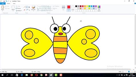 Рисунки в Paint