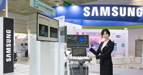 삼성전자·삼성메디슨 Kimes 2018에 첨단 초음파 진단기 전시