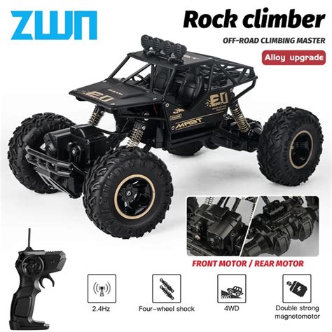 뽀라 Zwn Led 조명 4wd Rc 자동차 어린이를 위한 놀랍도록 빠른 오프로드 모험의 세계