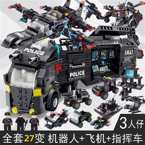 Flying Eagle Swat ทหารเครื ่ องบิน Building Blocks Lego ประกอบของเล ่ น Space Rocket ยานอวกาศ