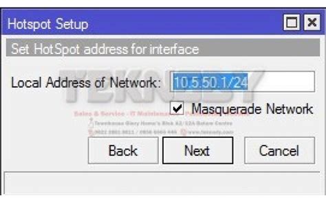 Setting Dasar Hotspot Mikrotik