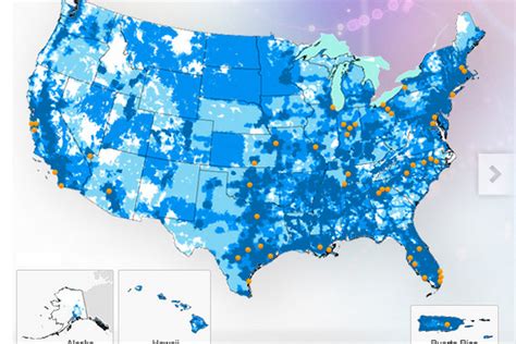 Coverage Map Comparison Att Verizon