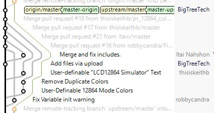 Cleanner History With Rebase Issue Bigtreetech Bigtreetech Touchscreenfirmware Github
