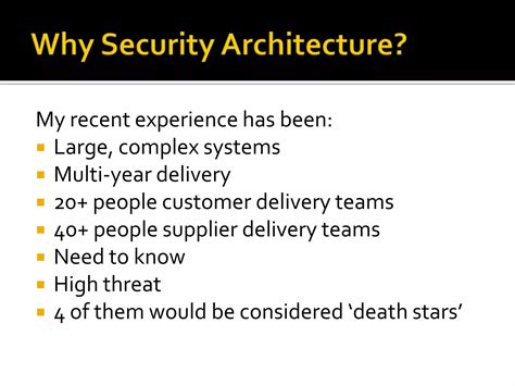 Security Architecture Ppt