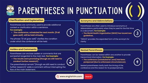 Parentheses In Punctuation Uses Rules With Examples In English Englishilm